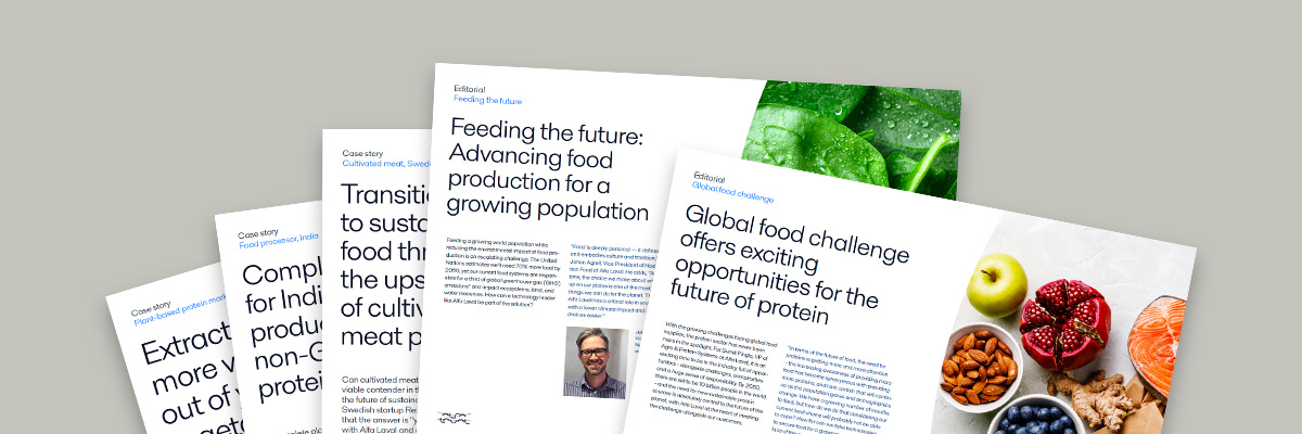 Transforming food production for a sustainable future | Alfa Laval