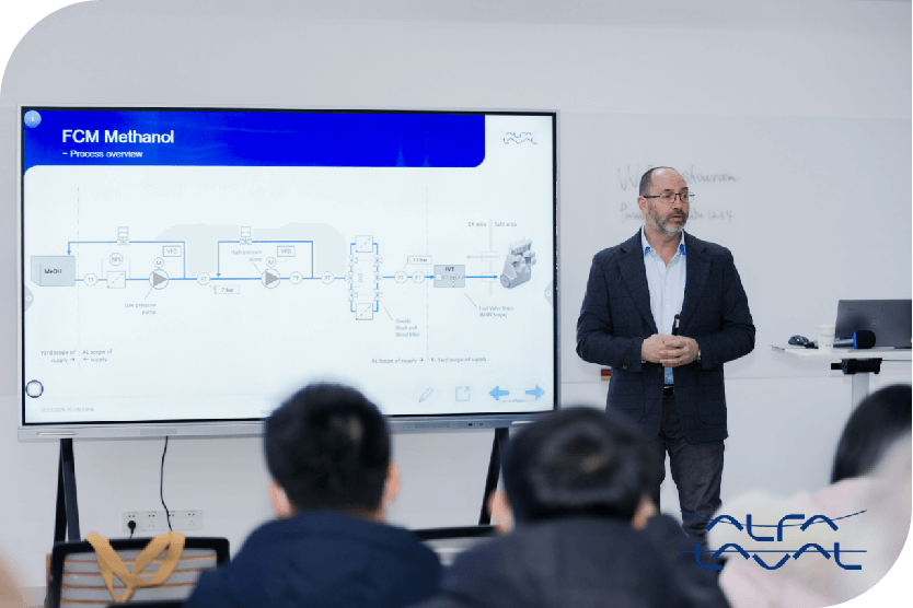 中国首展！阿法拉伐第三代全新甲醇燃料供应模块国产下线 | Alfa Laval